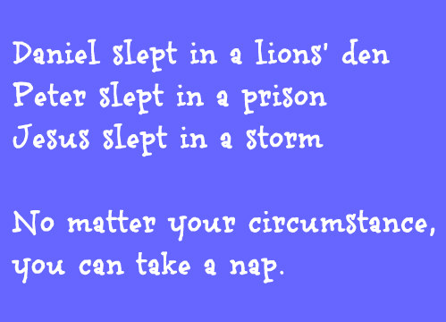 Funny Friday: Take a nap - Happy, Healthy & Prosperous