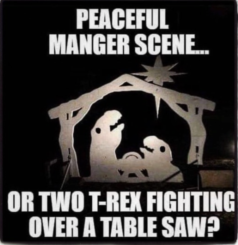 Funny Friday: Peaceful manger scene? - Happy, Healthy & Prosperous
