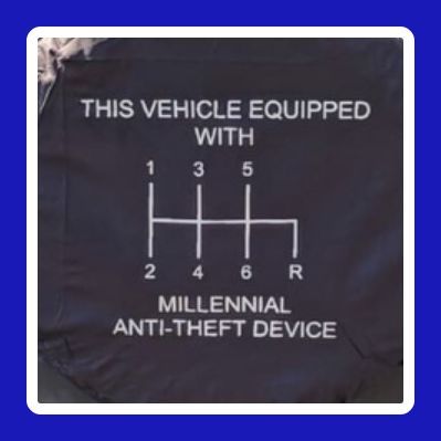 Funny Friday: Millennial Anti-Theft Device - Happy, Healthy & Prosperous